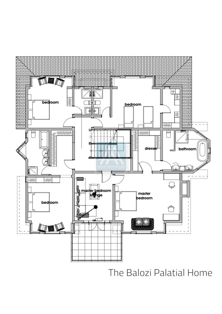 The Balozi Palatial House Plan – David Chola – Architect