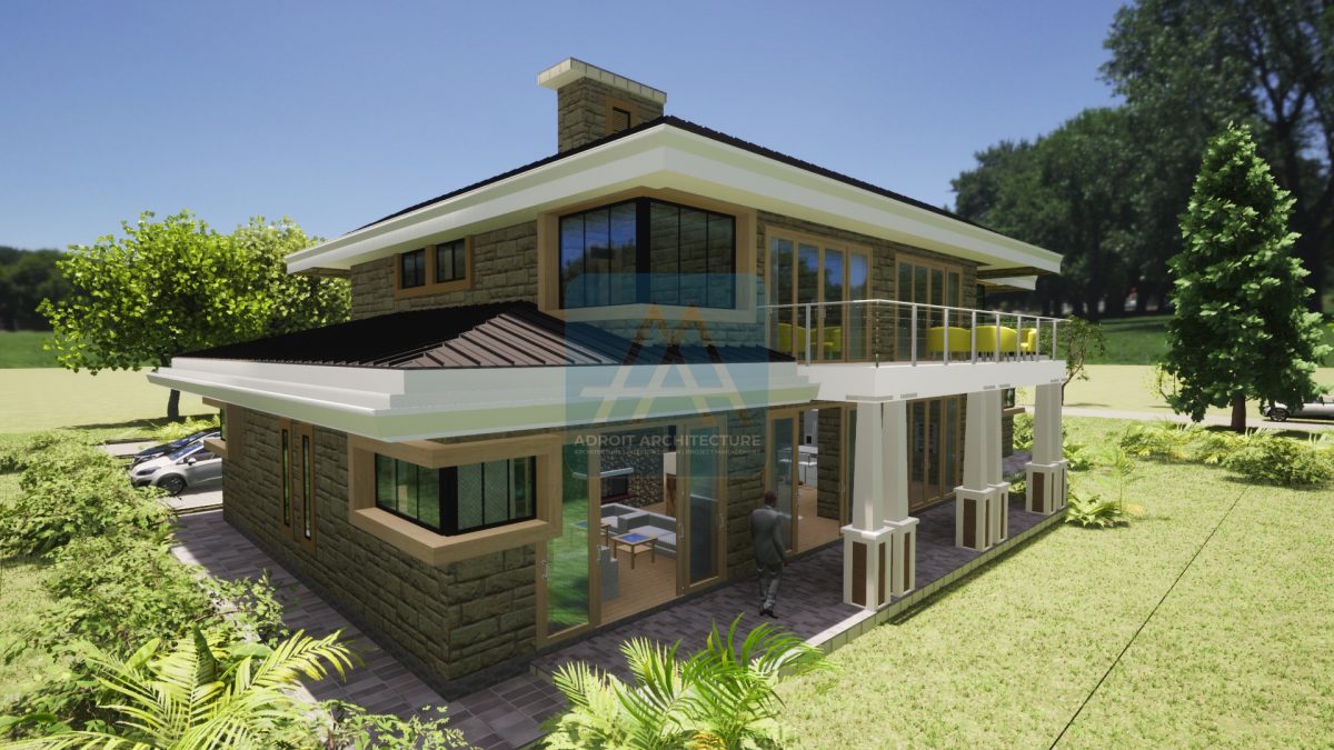 The Fanaka 5 Bedroom House Plan – David Chola – Architect
