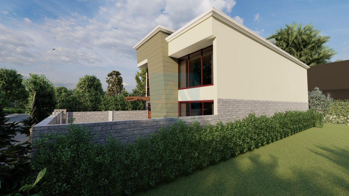 The Magharibi Contemporary 4 Bedroom House Plan – David Chola – Architect