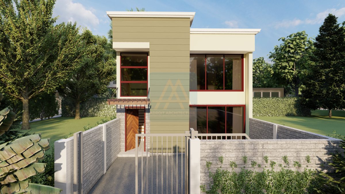 The Magharibi Contemporary 4 Bedroom House Plan – David Chola – Architect