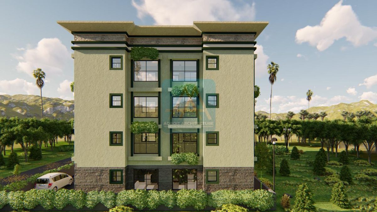 The Waridi Apartment Block – David Chola – Architect