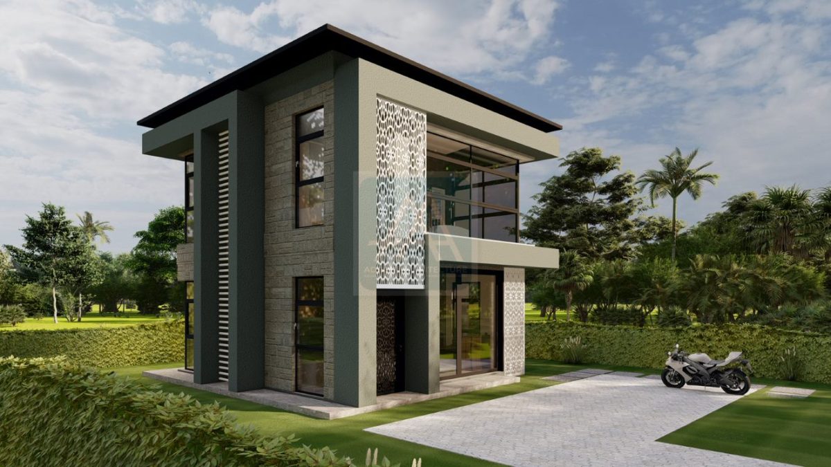 The Cube 4 Bedroom Contemporary House Plan – David Chola – Architect